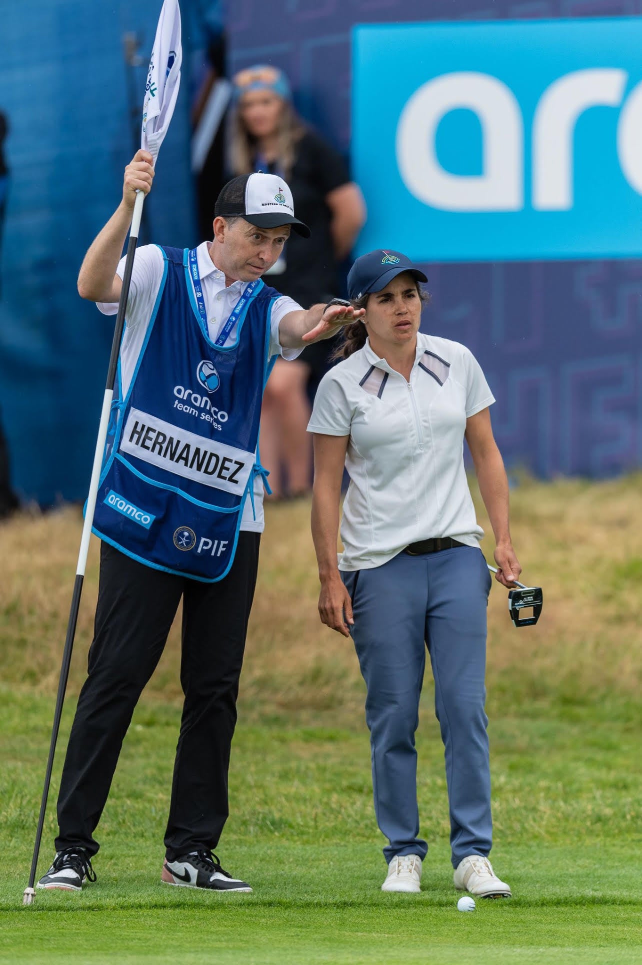 Masters in Golf Sponsored Player Maria Hernandez magic at Centurion Cl